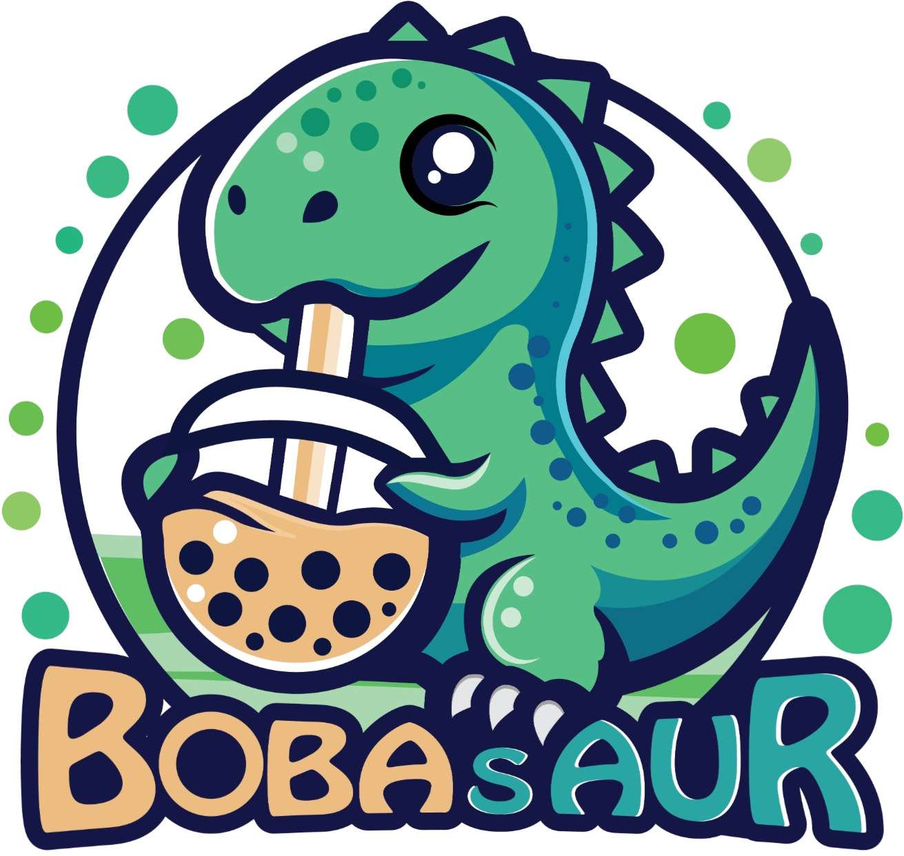 BobaSaur - Adorable Bubble Tea with Dinosaur Friends